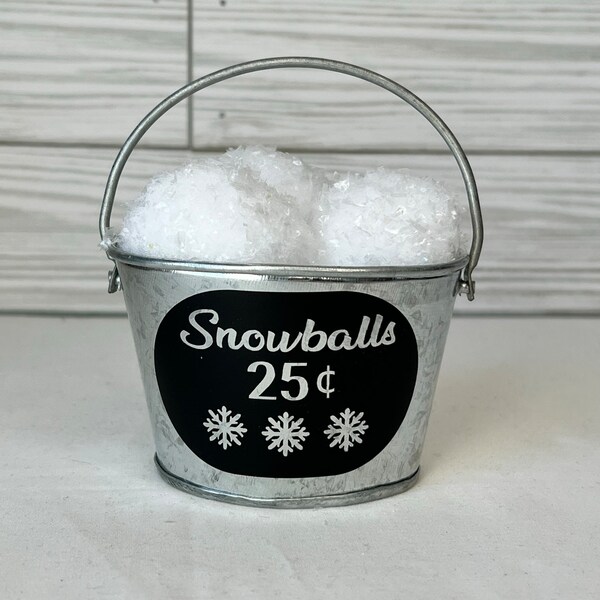 Faux Snowballs - Etsy