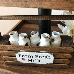 Farmhouse Tier Tray Milk Crate / Mini Farmhouse Milk Crate / - Etsy