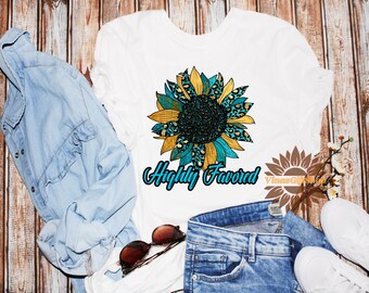 Highly Favored Png | Etsy
