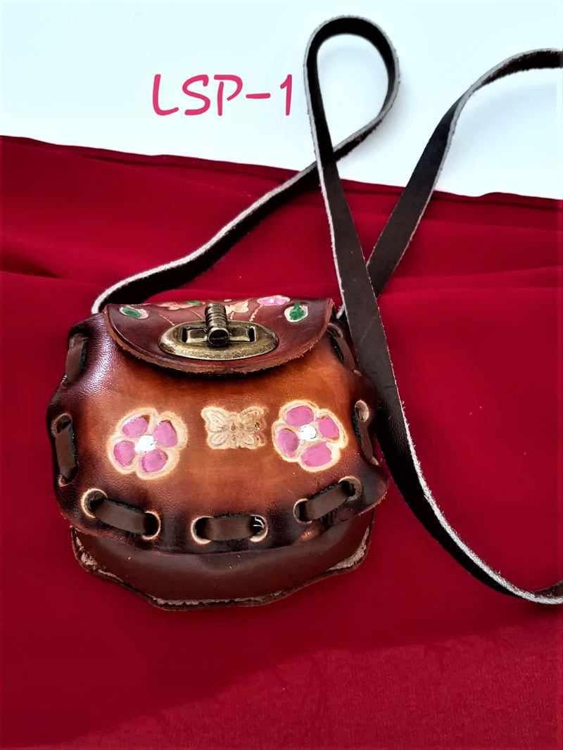 Mexican Hand Tooled Leather Change Purse- Vintage Design - Etsy
