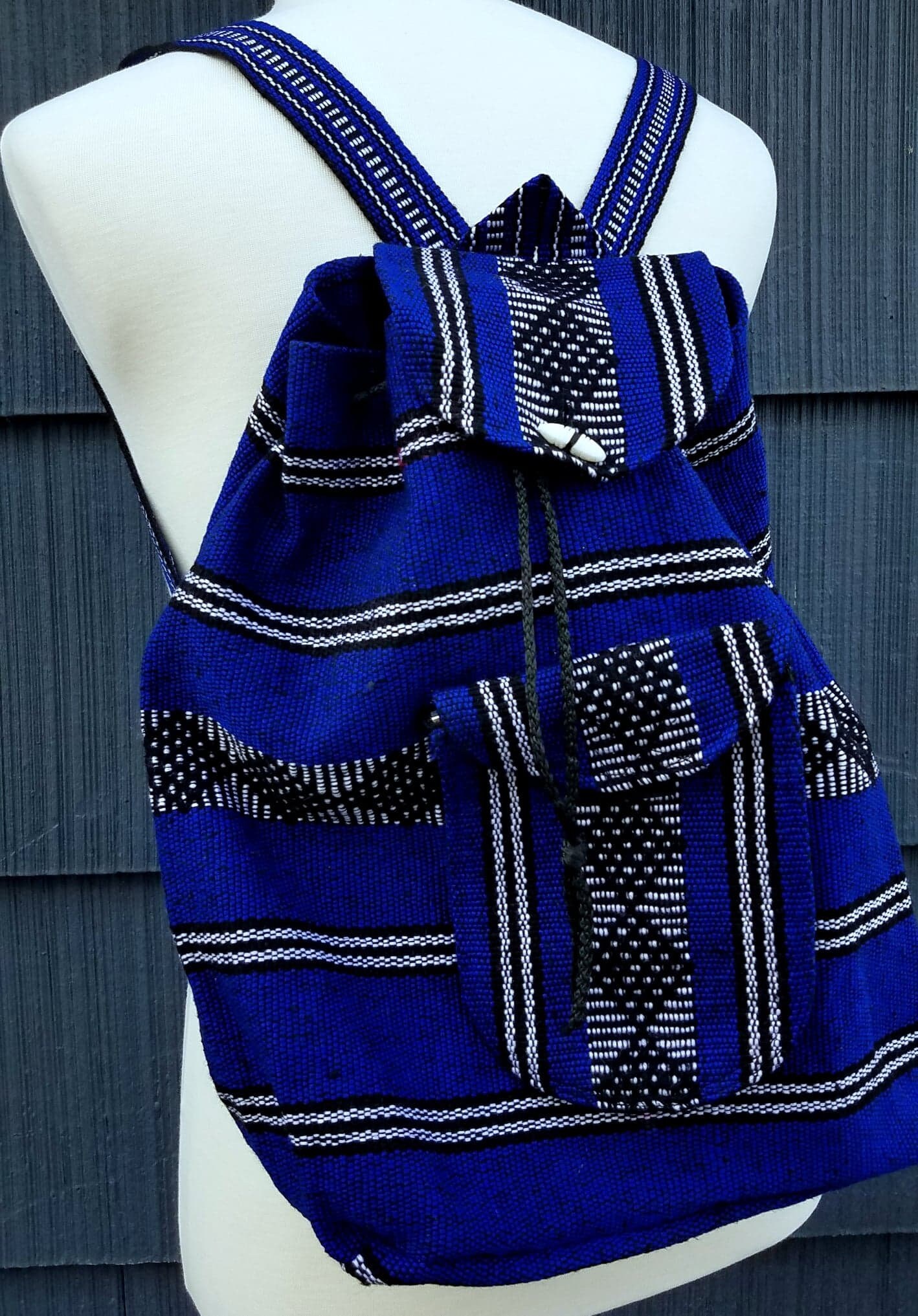 Vibrant Mexican Backpack -boho - Etsy