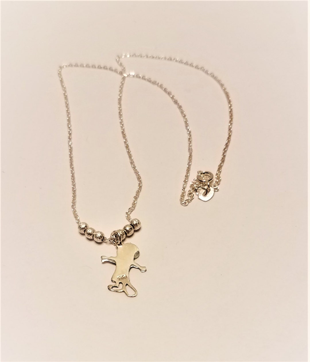 925 Sterling Silver Little Boy Pendant and 16" Inches Chain - Etsy