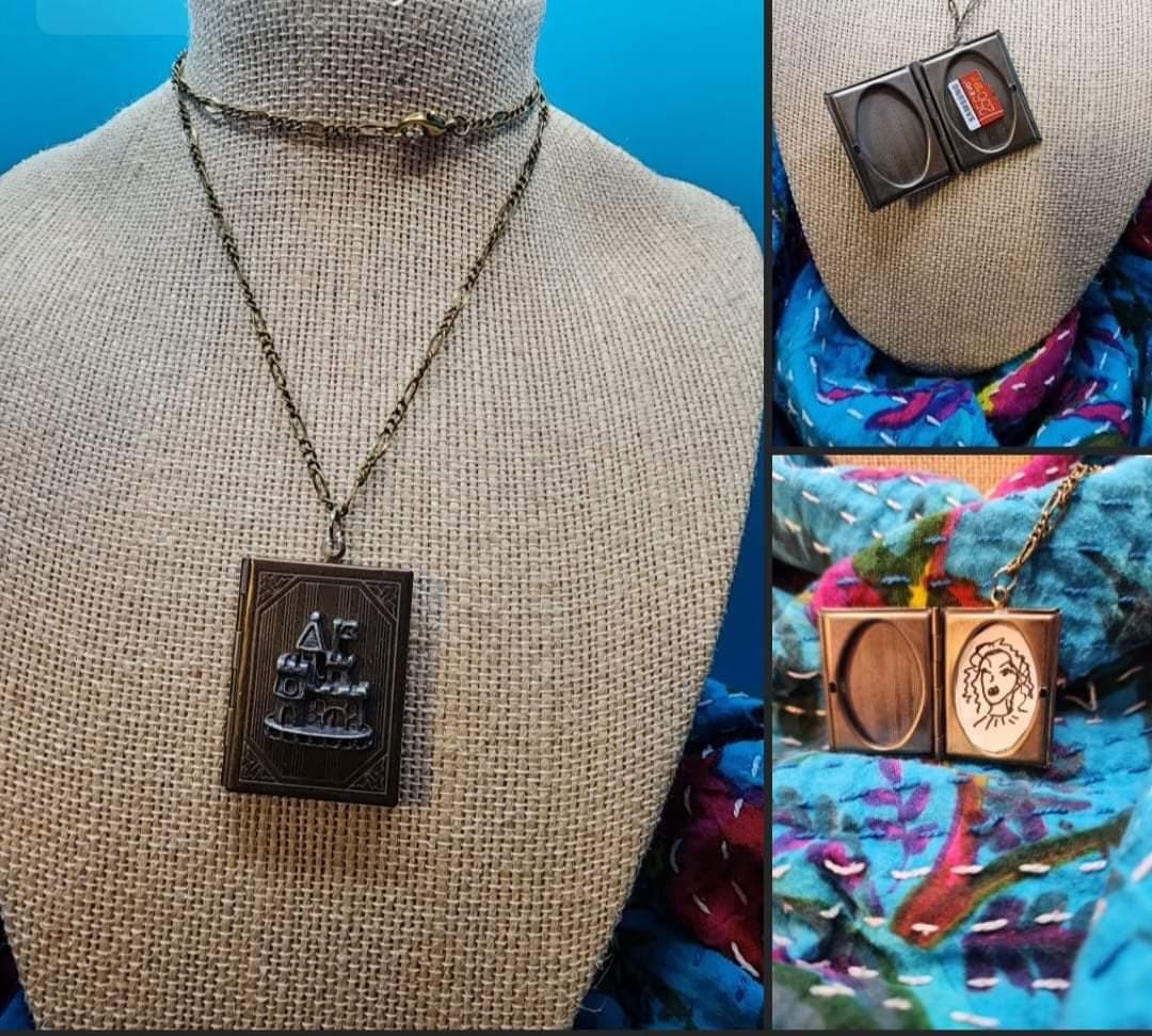 Secret Locket Micro SD Card Holder - Etsy