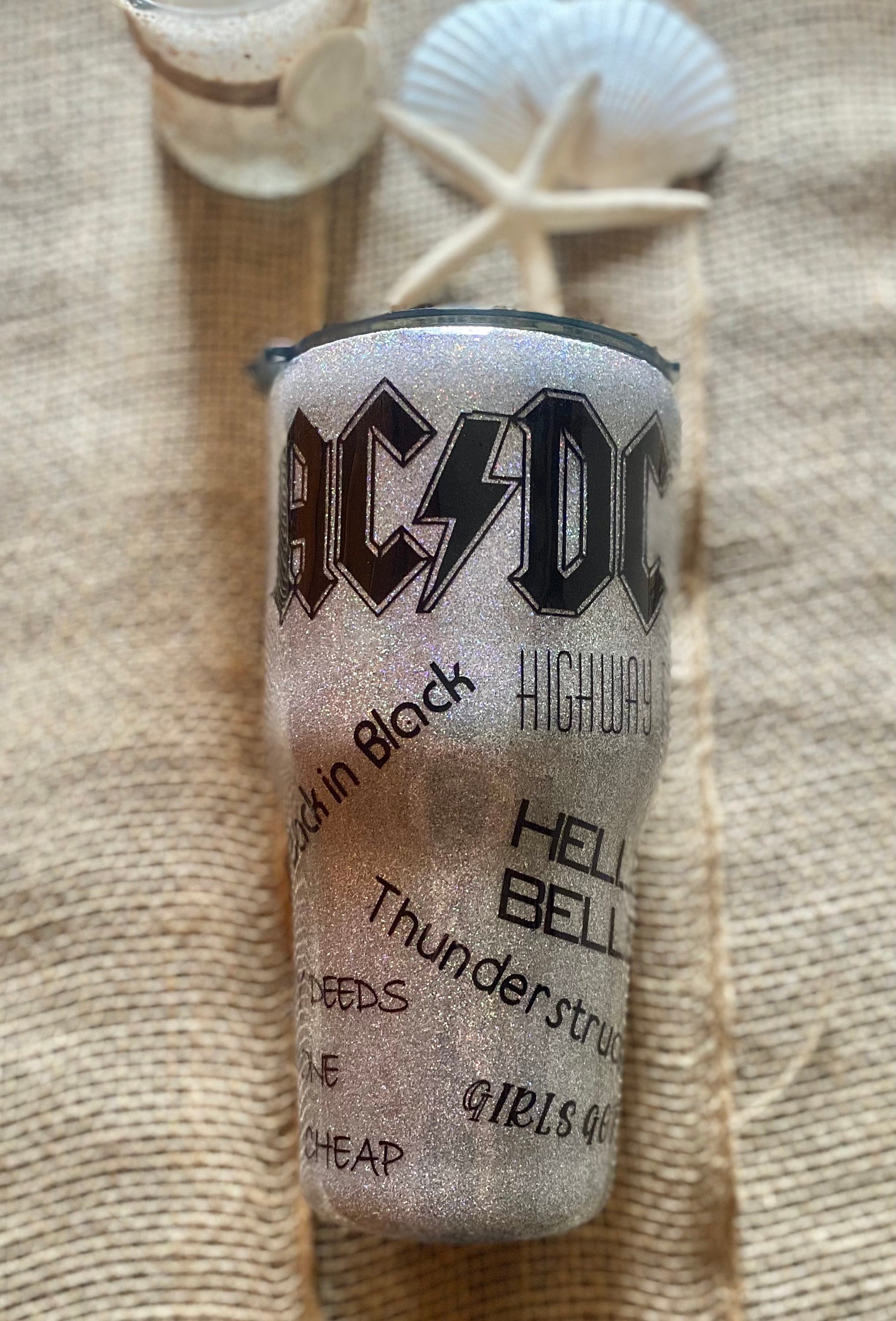 AC/DC cup acdc songs song cup rock n roll for him for | Etsy