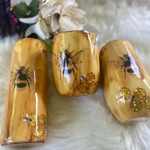 Bee Tumbler - Etsy