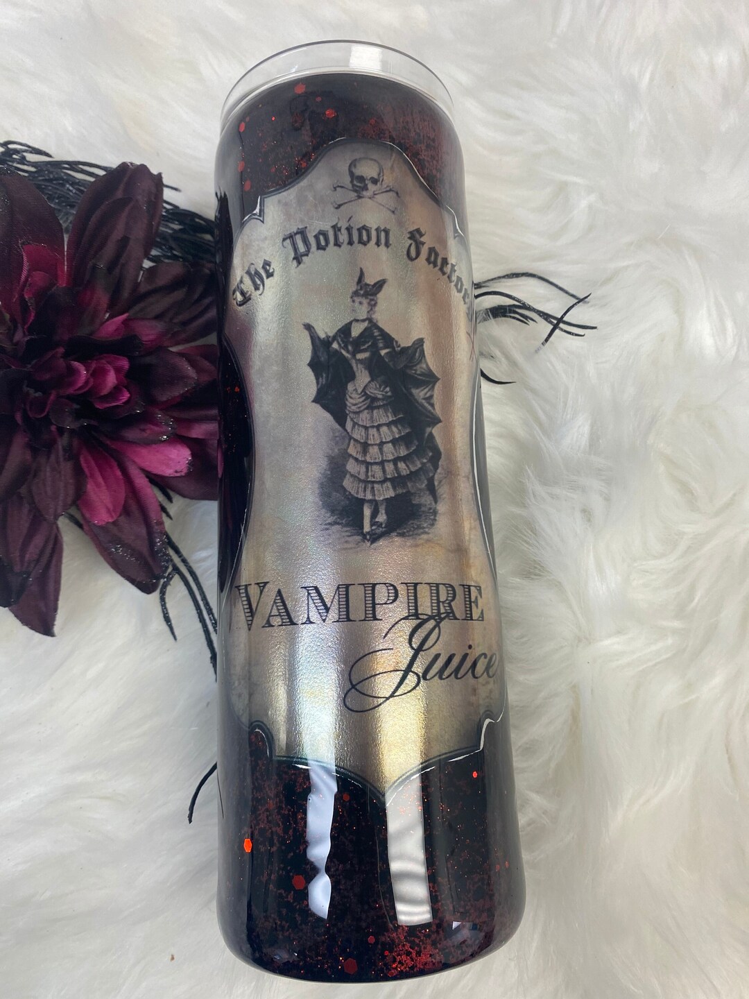 Vampire Juice Tumbler, Vampire Blood Cup, Halloween Cup, Halloween ...