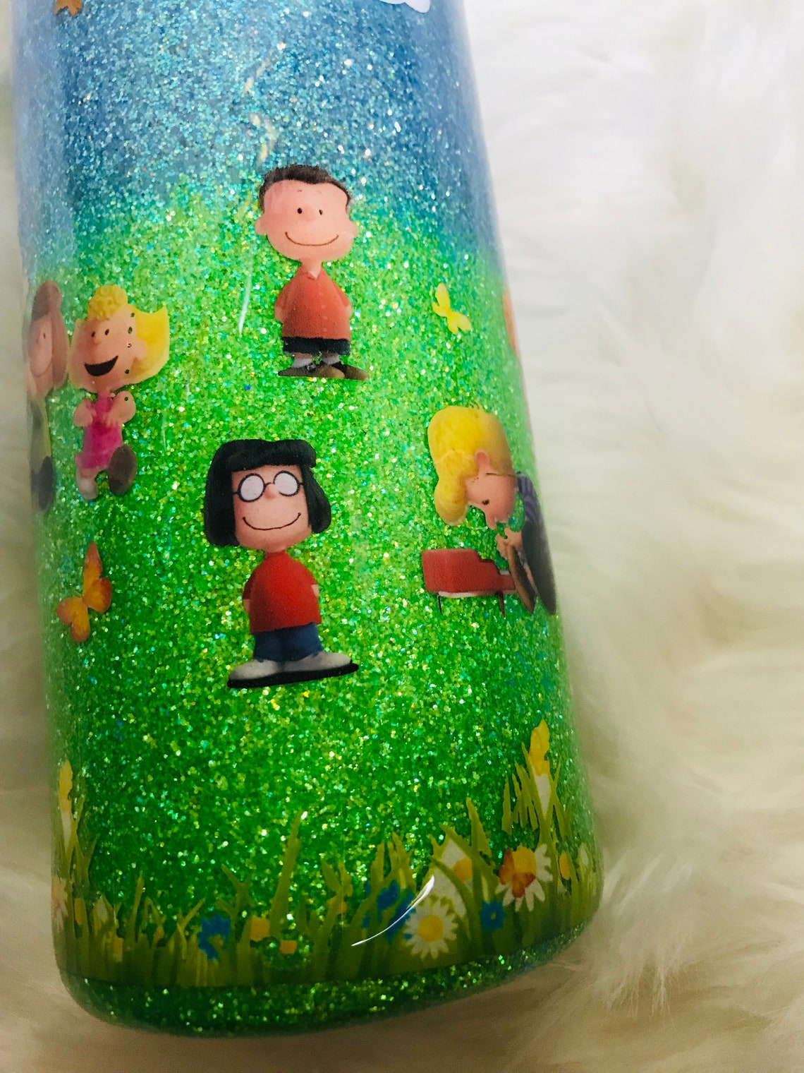 Peanuts Gang Charlie Brown Snoopy Peanuts Cup the Red | Etsy