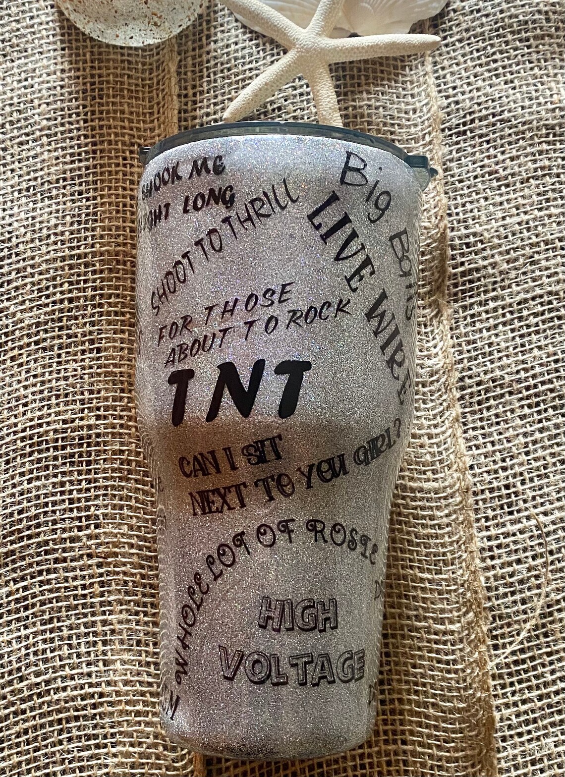 AC/DC Cup Acdc Songs Song Cup Rock N Roll for Him for - Etsy