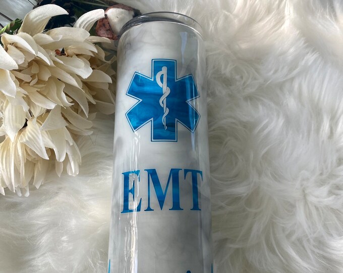 EMT Tumbler, Paramedic Gift, Emt Gifts , Fire Chief Gift, Birthday Gift ...
