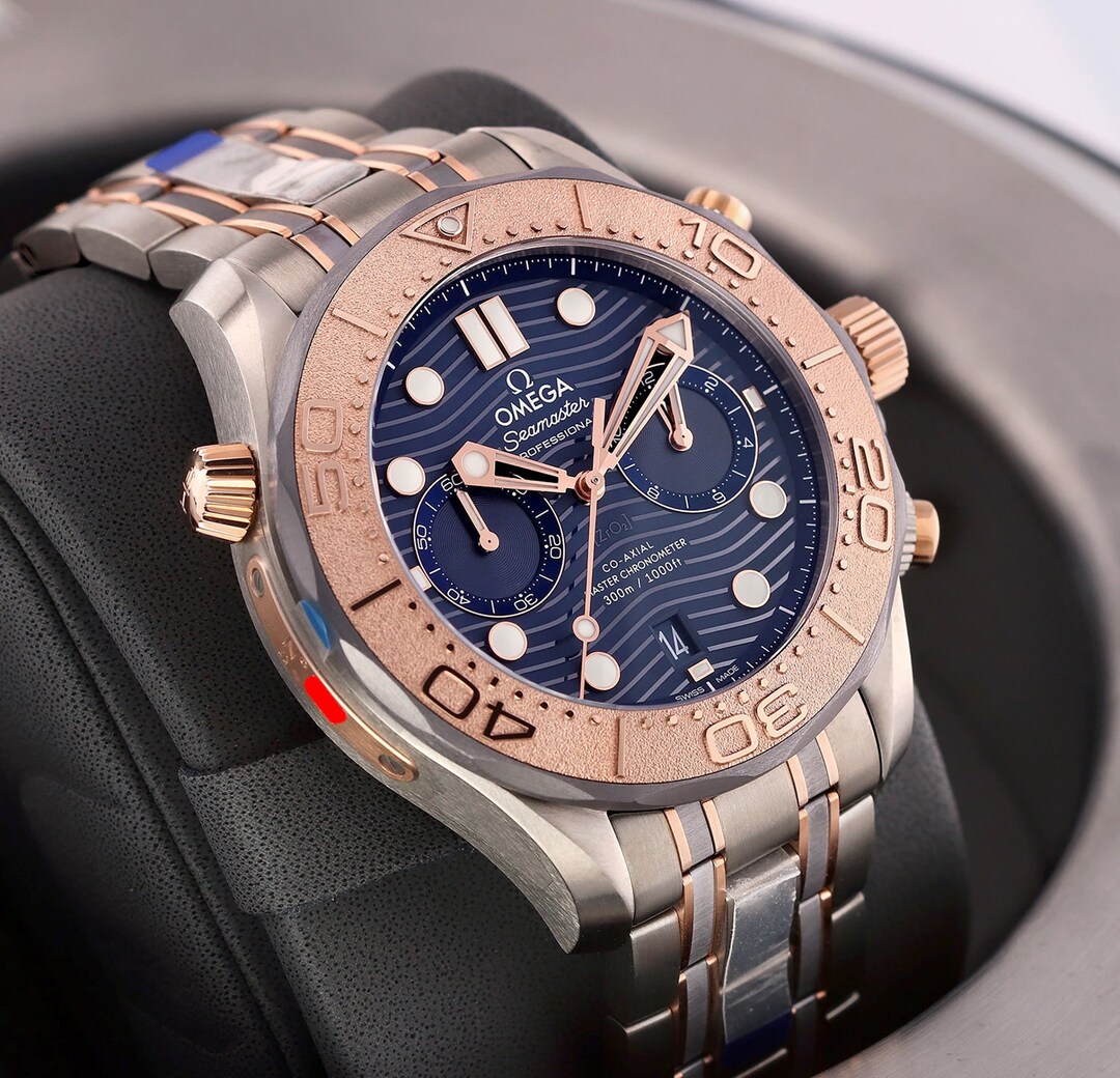 Pre-owned Omega Numbered Edition Seamaster Diver 300m Chronograph 44mm ...