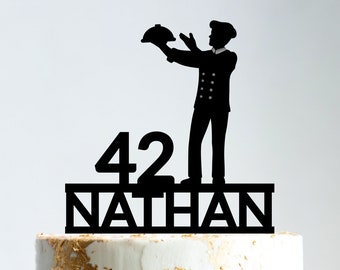 Chef Cake Topper | Etsy