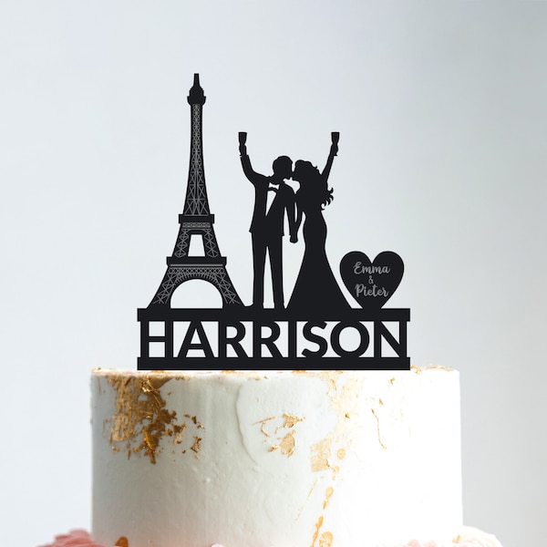 Paris Cake Topper - Etsy