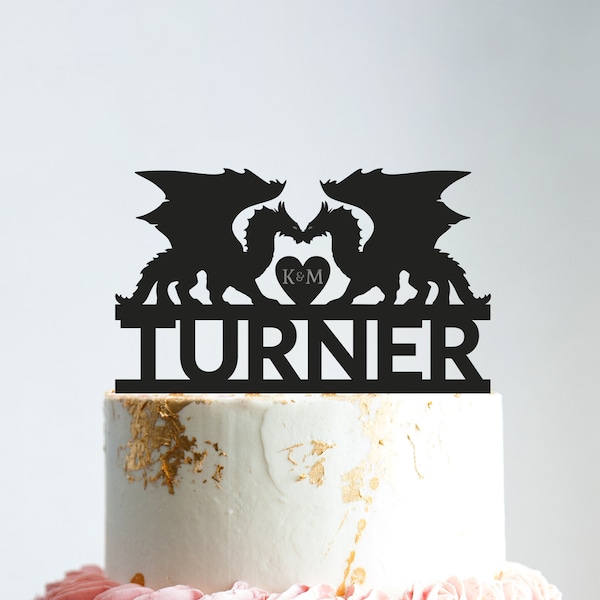 Dragon Cake Topper - Etsy