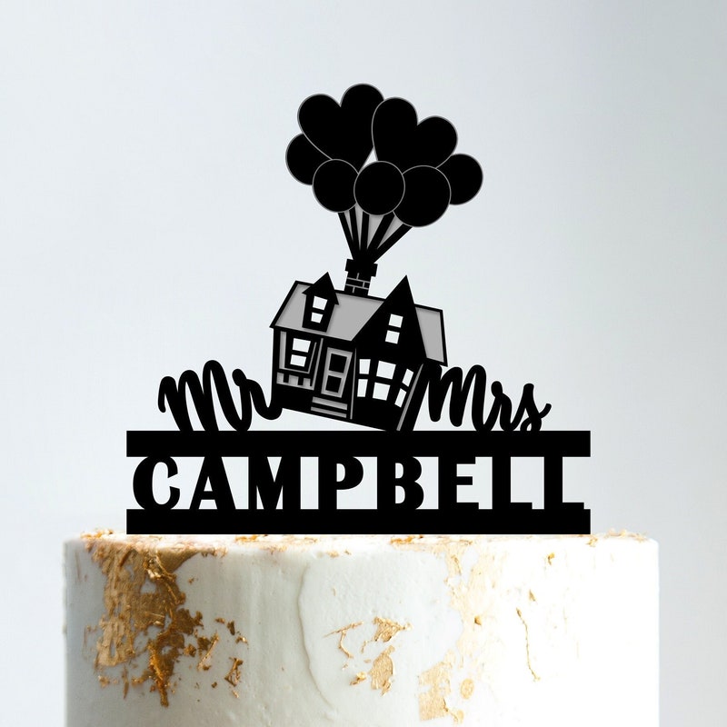 Up Wedding Cake Topper - Etsy