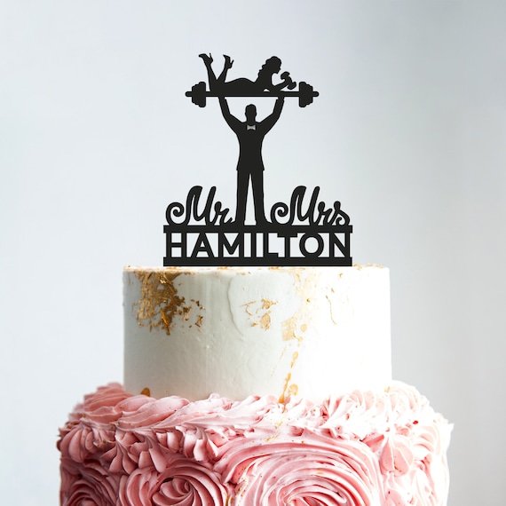 Crossfit Wedding Cake