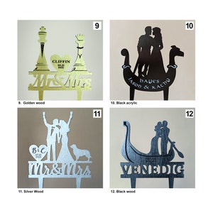 Princess and Knight Cake Topper,princess Wedding Cake Topper,medieval ...