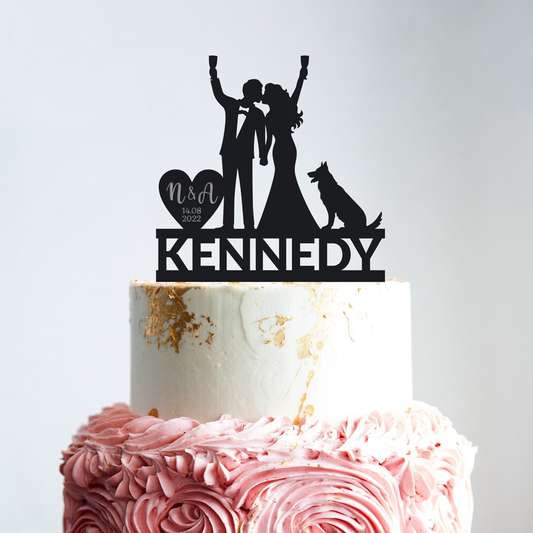 Germany Shepherd Cake Topper,cake Topper With Germany Shepherd Dog ...