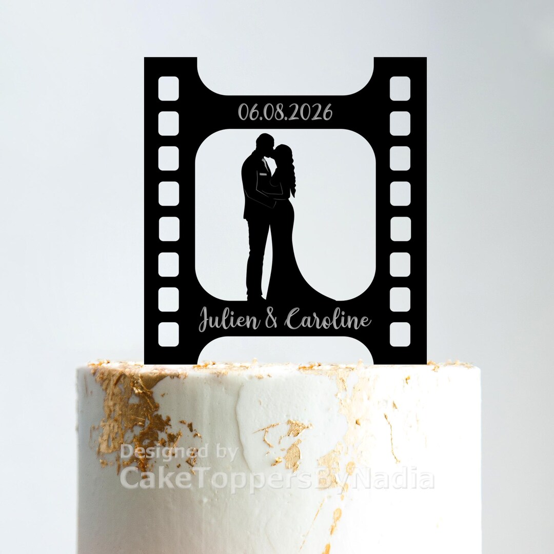 Wedding Cake Topper, Movie Cake Topper, Custom Cake Topper, Acrylic ...