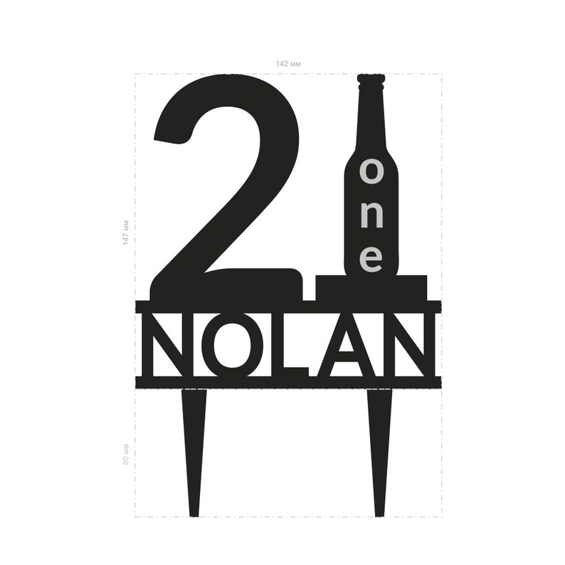 Custom 21 Cake Topper Birthday 21st Cake Topperfinally 21 - Etsy