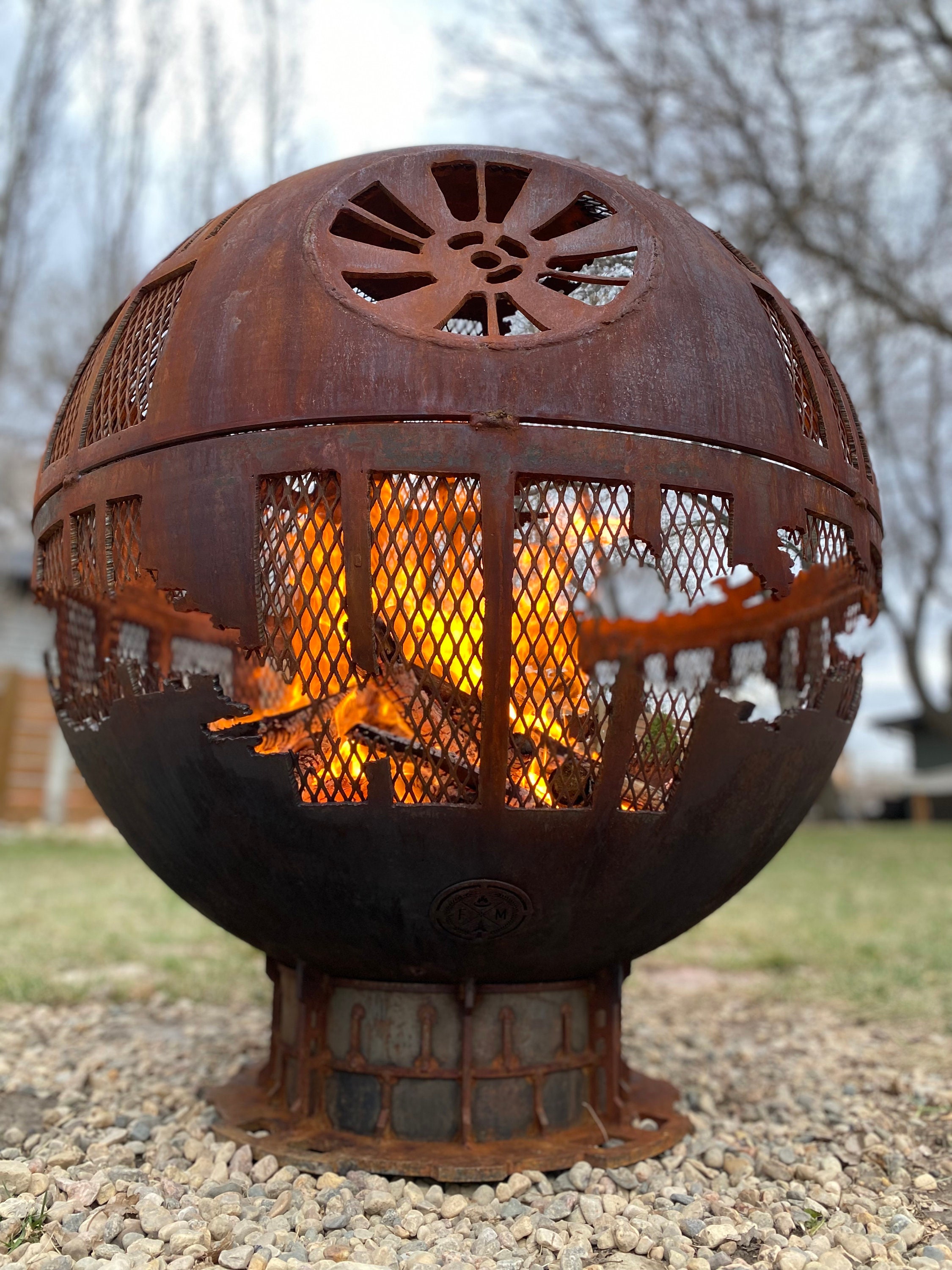 Death Star Firepit - Etsy