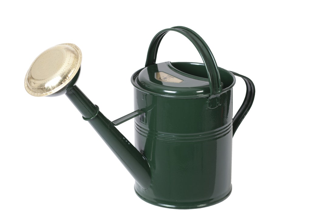 Watering Can British Can Traditional 5 Liter Green No. 1833 - Etsy