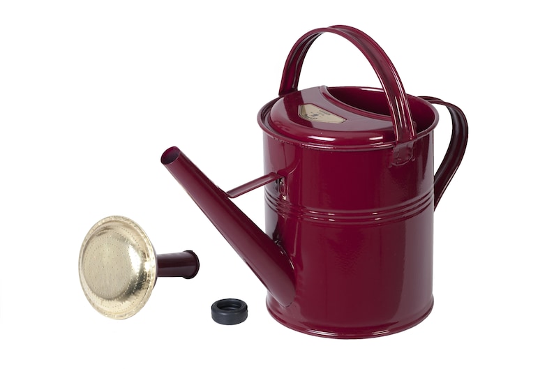Watering Can British Can Traditional 5 Liters Red No. 1834 - Etsy