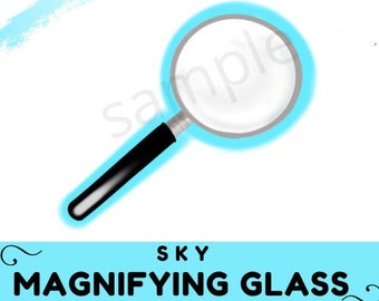 Magnifying Glass ESL Prop Online Teaching Printable | Etsy