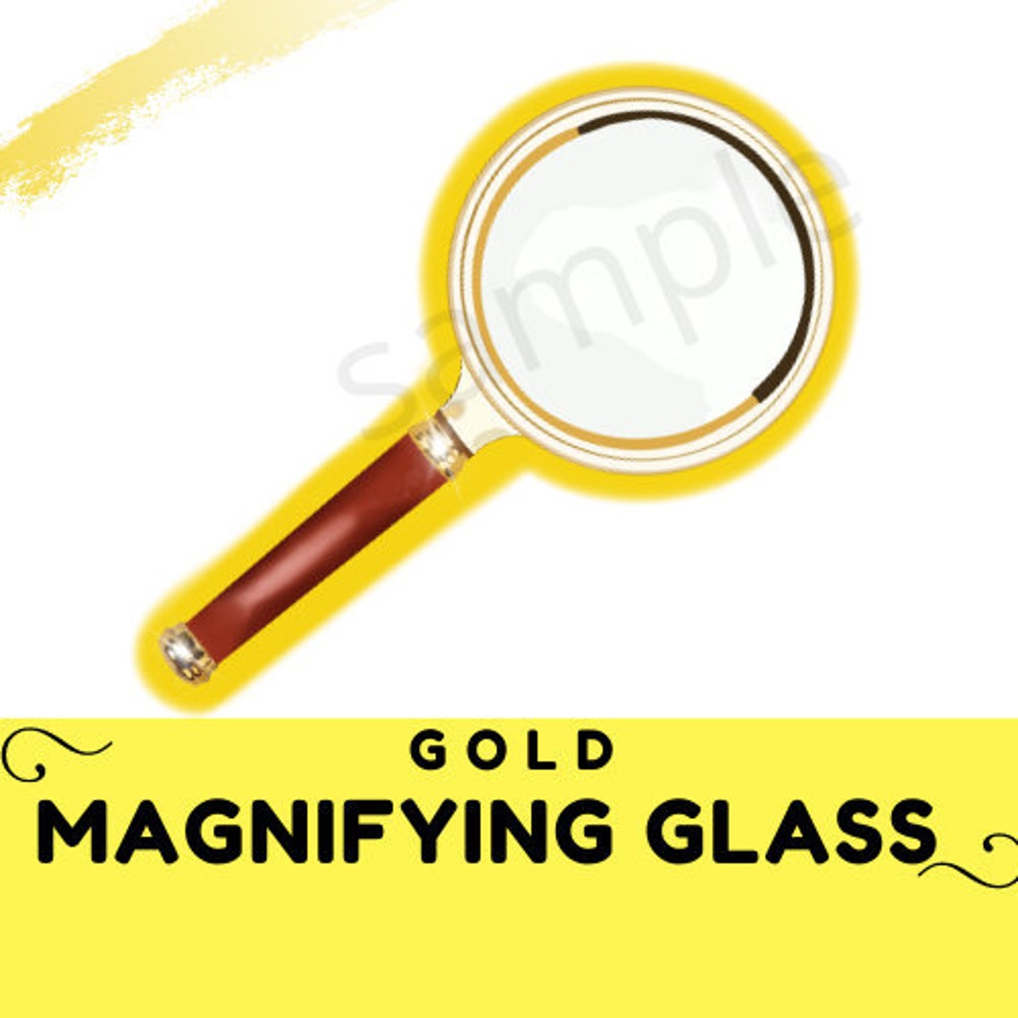 Magnifying Glass ESL Prop Online Teaching Printable - Etsy
