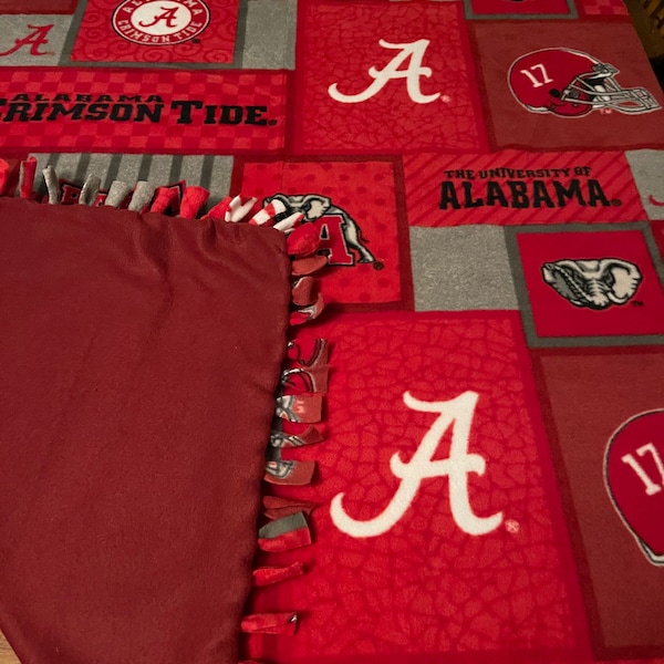 Crimson Tide Blanket - Etsy