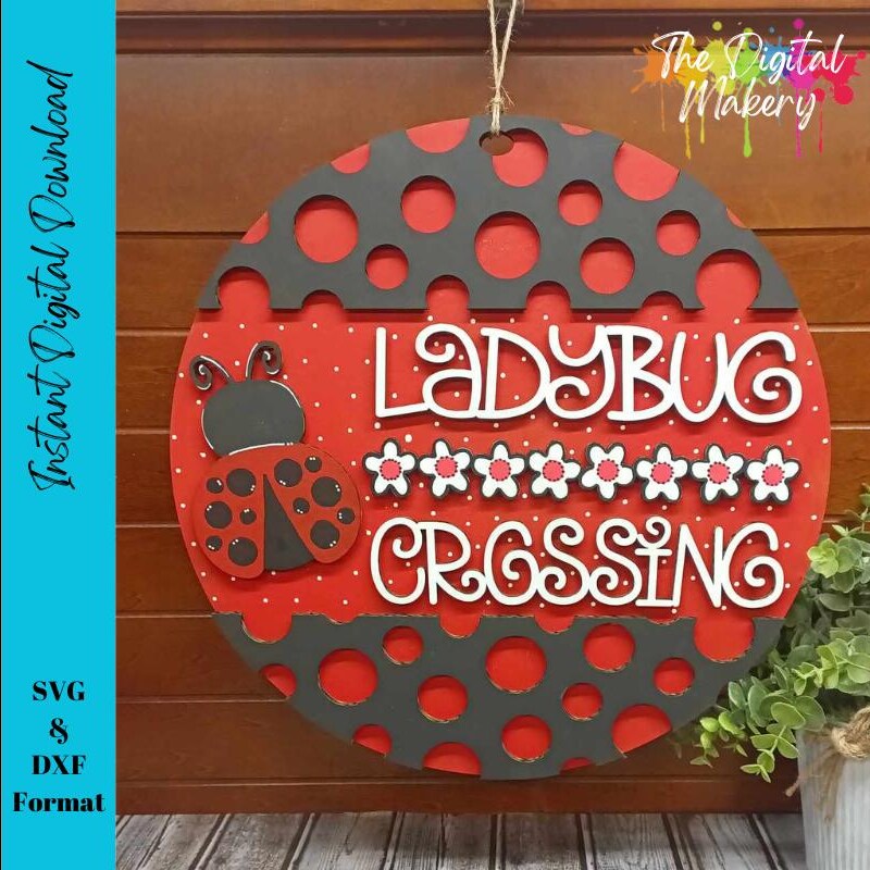 Ladybug Crossing Sign - Etsy