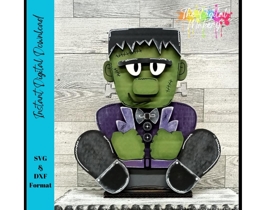 Halloween SVG | Frankenstein SVG | Frankie Monster File | Fall Decor ...