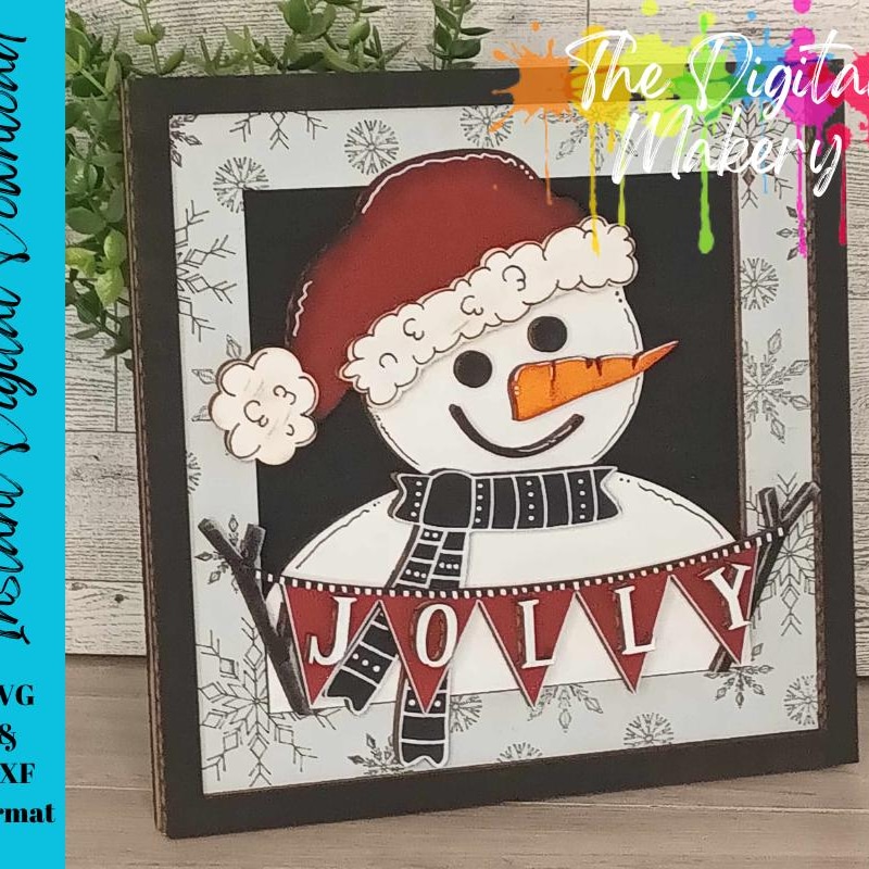 Snowman Banner - Etsy