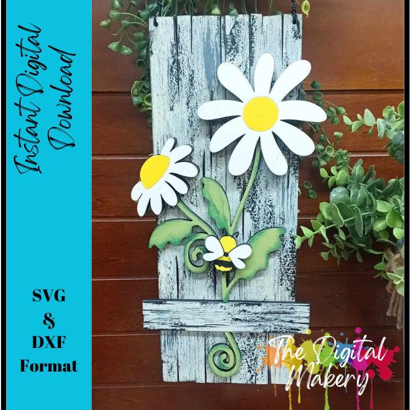 Daisy Wall Art - Etsy