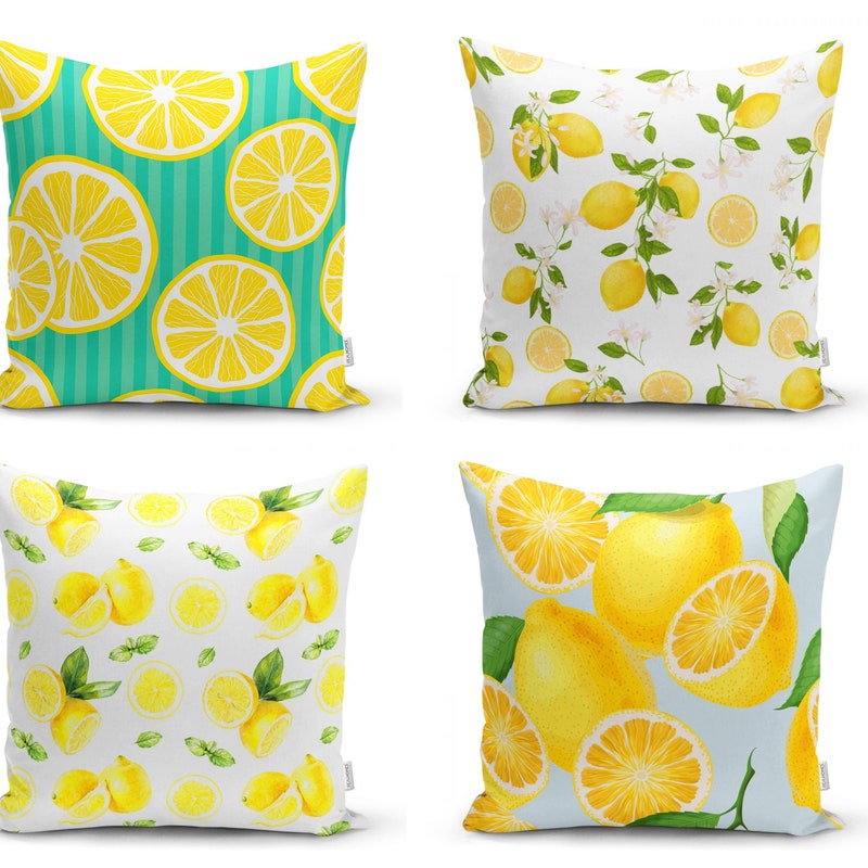Citrus Garden Pillow - Etsy