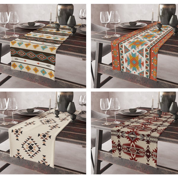 Aztec Table Runner - Etsy