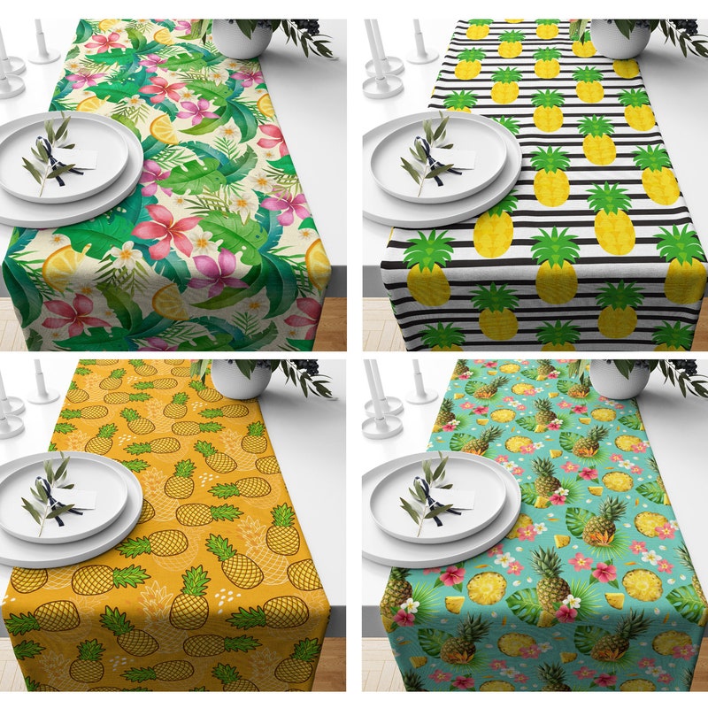 Pineapple Tablecloth - Etsy