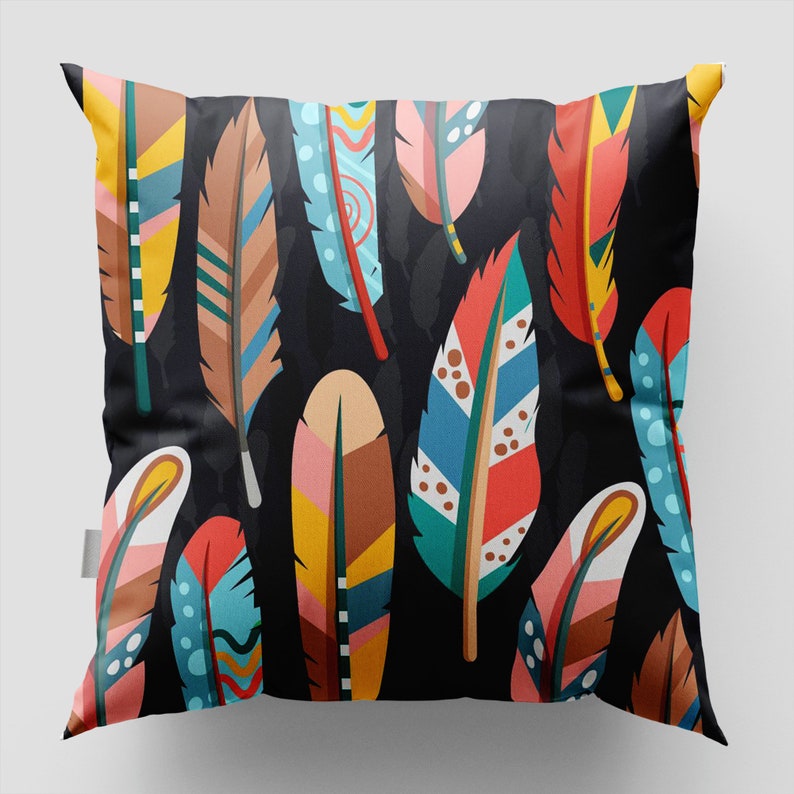 Native American Pillow Coverindian Feather Pillow Casearrow - Etsy