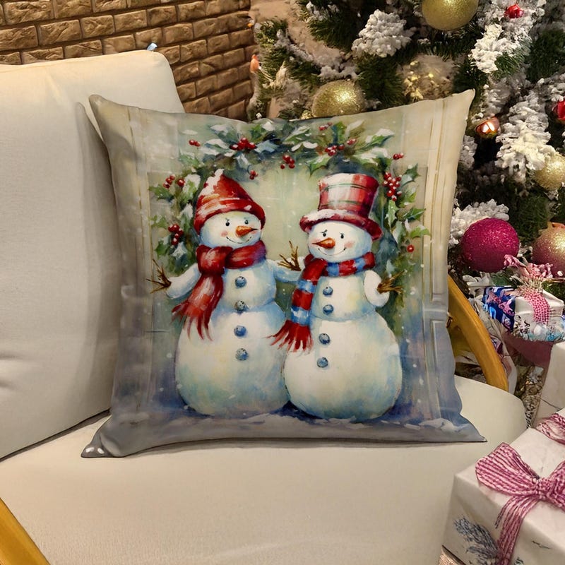 Snowman Pillows - Etsy
