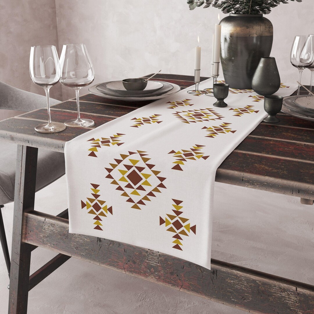 Rustic Table Runner, Authentic Tablecloth, Western Table Cloth ...
