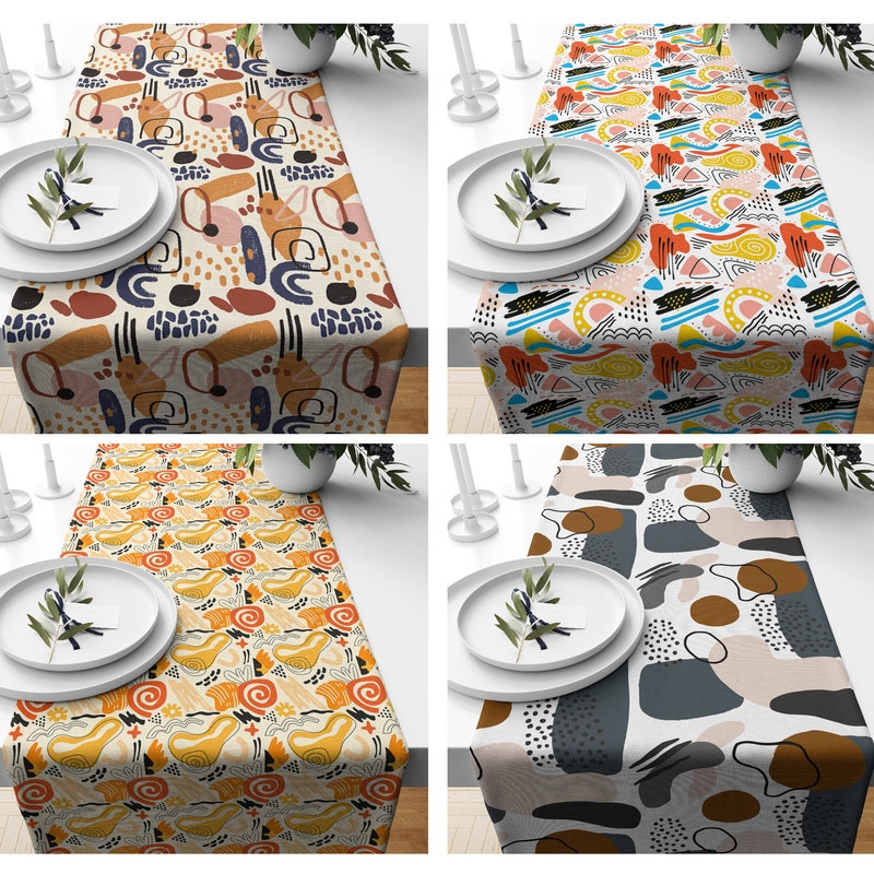 Abstract Tablecloth - Etsy