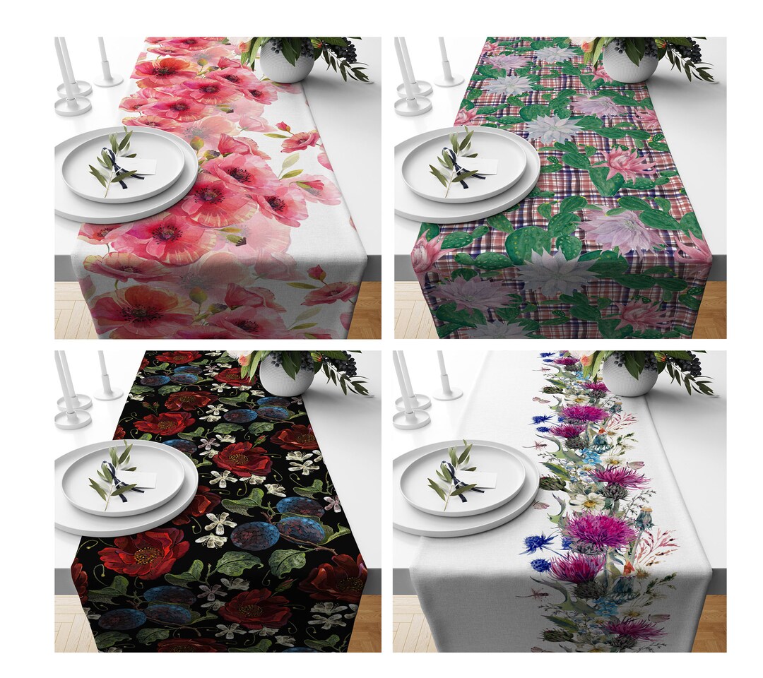 Flower Table Centerpiece, Elegant Wedding Table Decor, Dining ...