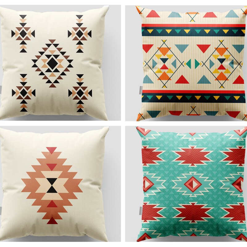Aztec Pillow Cover - Etsy