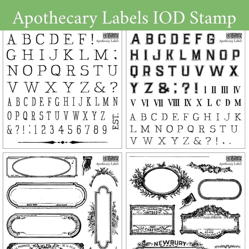 Apothecary Writing - Etsy