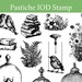 IOD Pastiche Stamp Set * Iron Orchid Designs Birdhouse Cloche Books ...