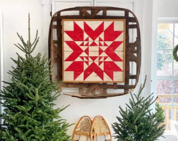 Nordic Star Barn Quilt Pattern Book * Baker Nest Instructions DIY ...