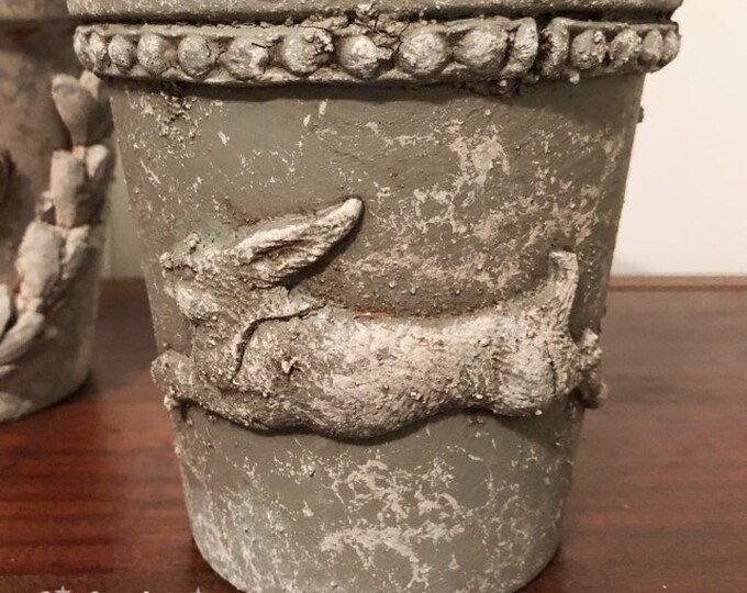 IOD Fleur De Lis Mould Iron Orchid Designs Rabbit Bunny Heart | Etsy