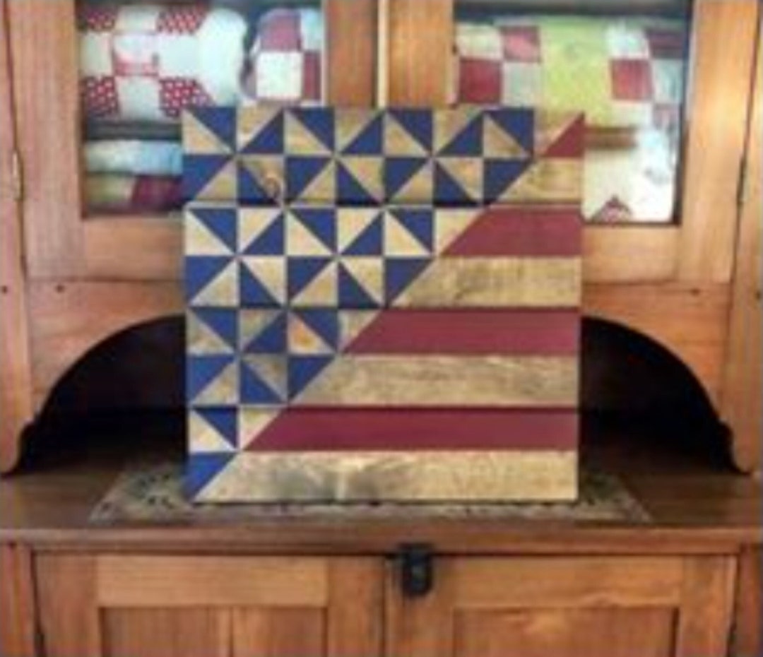 Lady Liberty Barn Quilt Pattern Book Baker Nest DIY Instructions ...