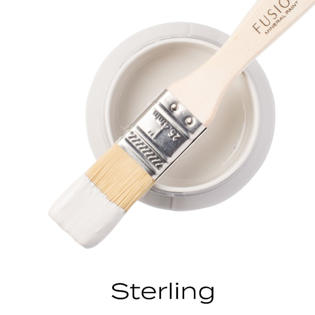Fusion Sterling Paint Pint * Fusion Mineral Paint Light Soft Gray ...