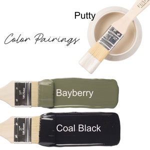 Fusion Putty Paint Pint * Fusion Mineral Paint Gray Beige Greige No Wax ...