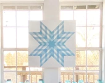 Meadow Star Barn Quilt Pattern Book * Baker Nest DIY Instructions ...